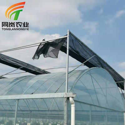 Tonglan China agricultural single-span plastic greenhouses kits for sale with equipment and technology manufacturer